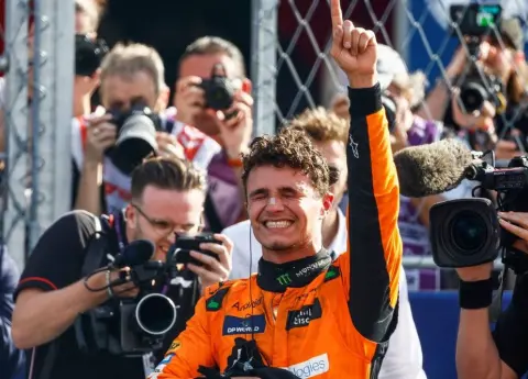 Lando Norris logró su primer triunfo en Fórmula 1 al vencer en el GP de Miami | Noticias SIN
