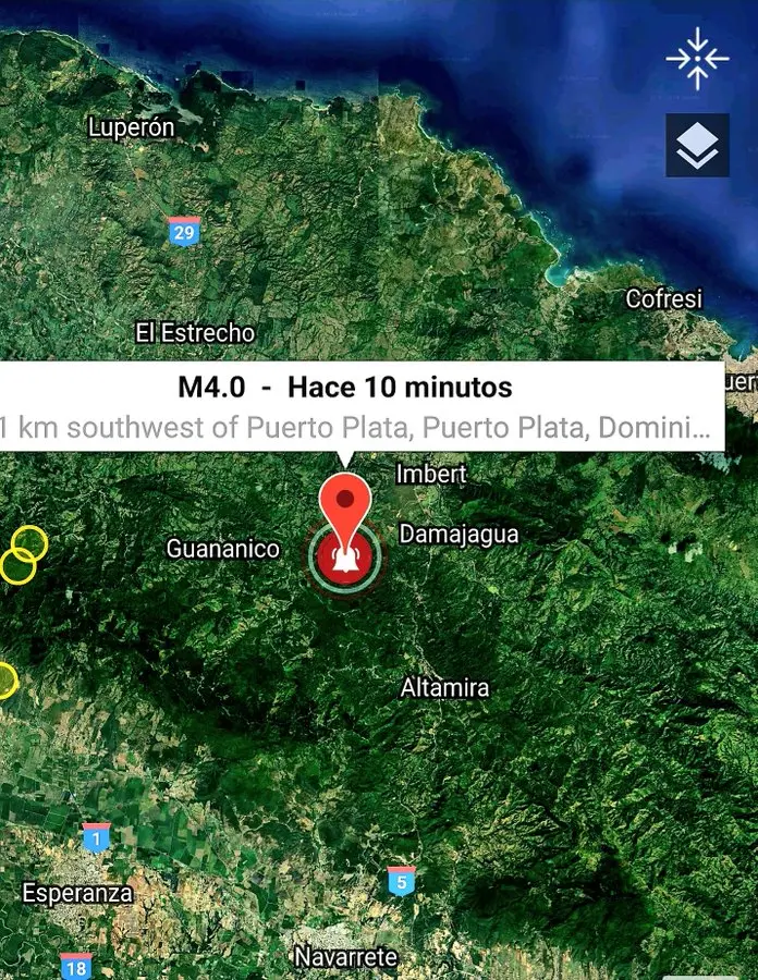 Se registra temblor de tierra con epicentro en Puerto Plata, ¿Lo ...
