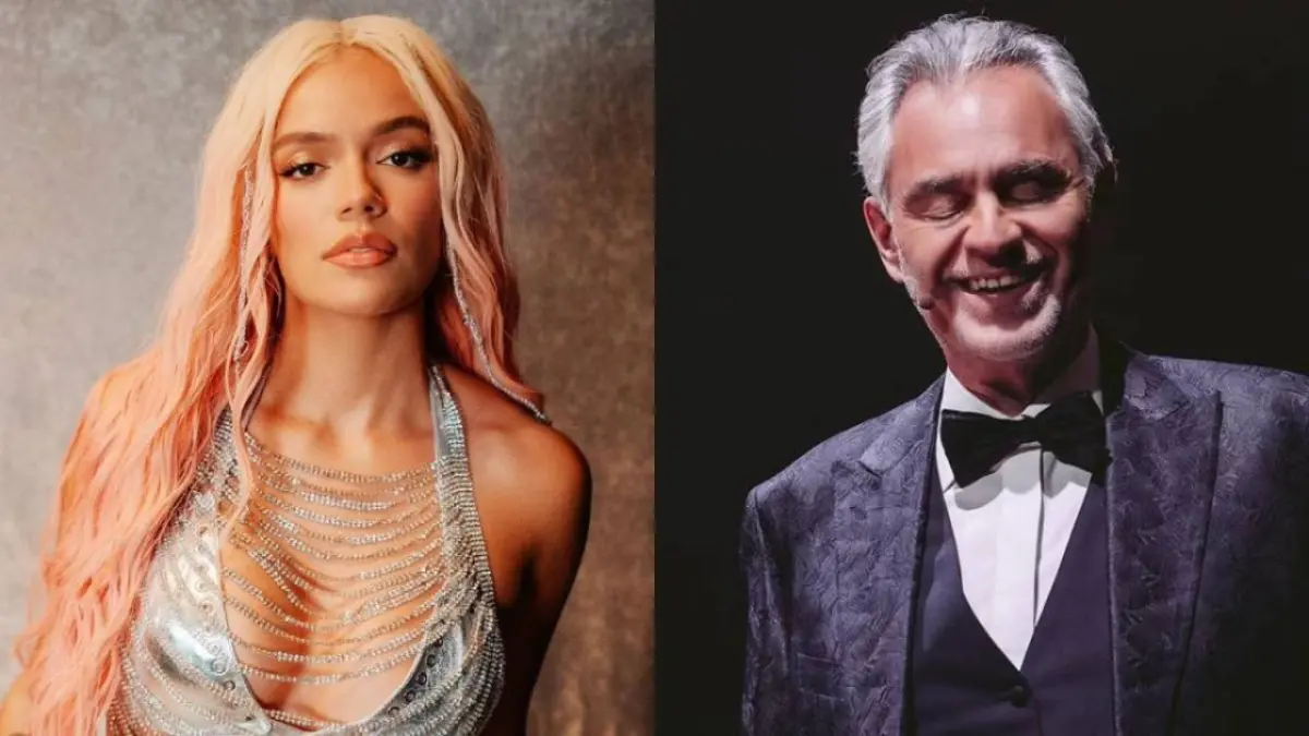 Andrea Bocelli y Karol G se unen en una nueva versión de Vivo por ella | Noticias SIN