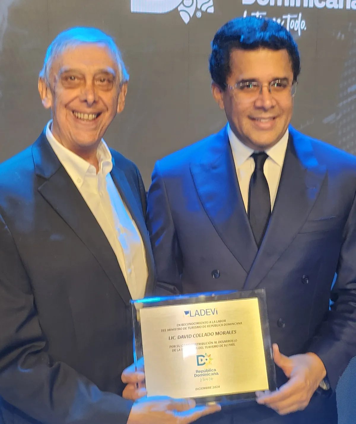 David Collado recibe reconocimiento en Argentina por su liderazgo en el turismo dominicano ...